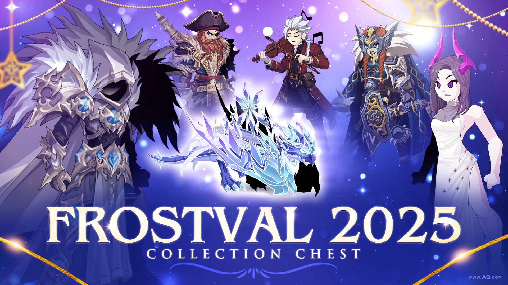 Frostval 2025 Collection on Artix Entertainment